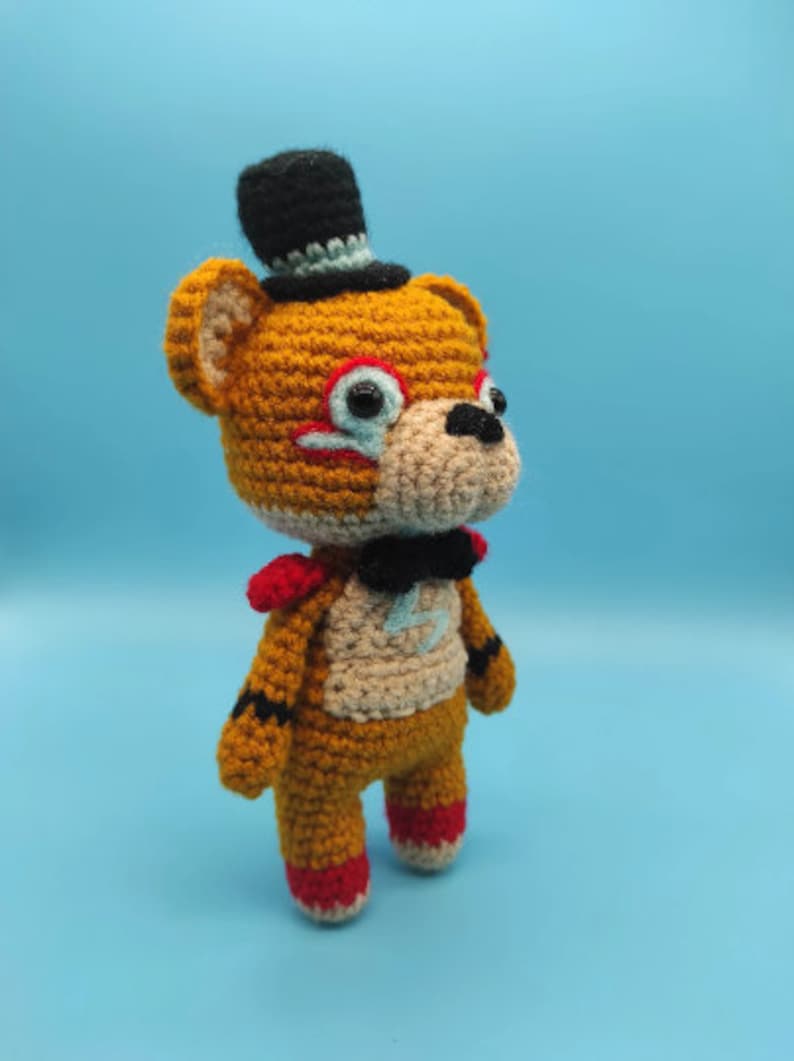 Glamrock Freddy Crochet Pattern -five Nights at Freddy's Inspired - PDF ...
