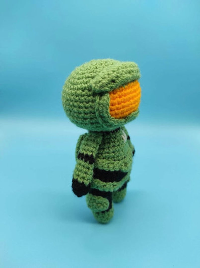Master Chief Crochet Pattern Video Game Inspired PDF File - Etsy UK