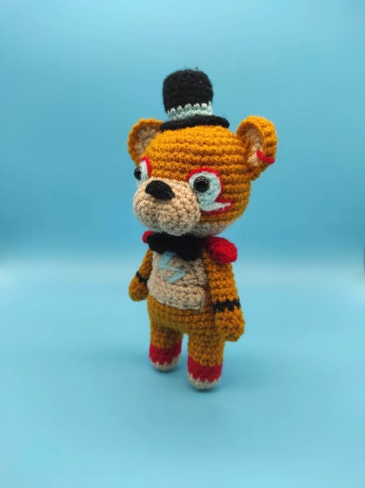Glamrock Freddy Crochet Pattern -five Nights at Freddy's Inspired - PDF ...