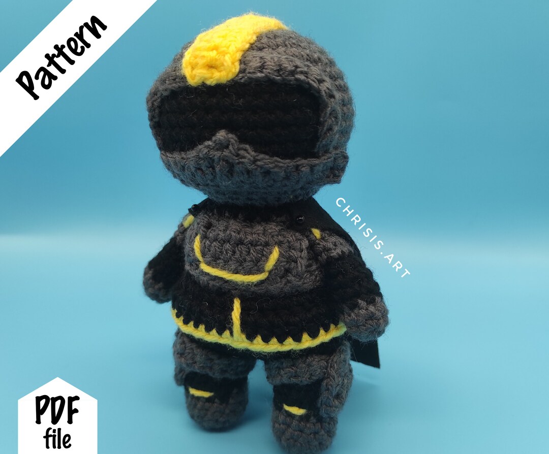 Helldiver Soldier Crochet Pattern - Video Game Inspired - PDF File - Etsy