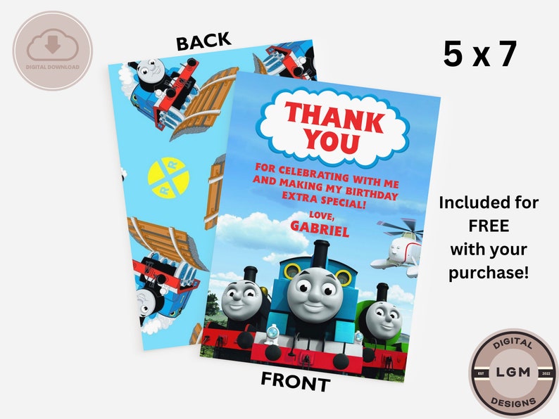 Thomas and Friends Birthday Welcome Sign Thomas the Tank - Etsy