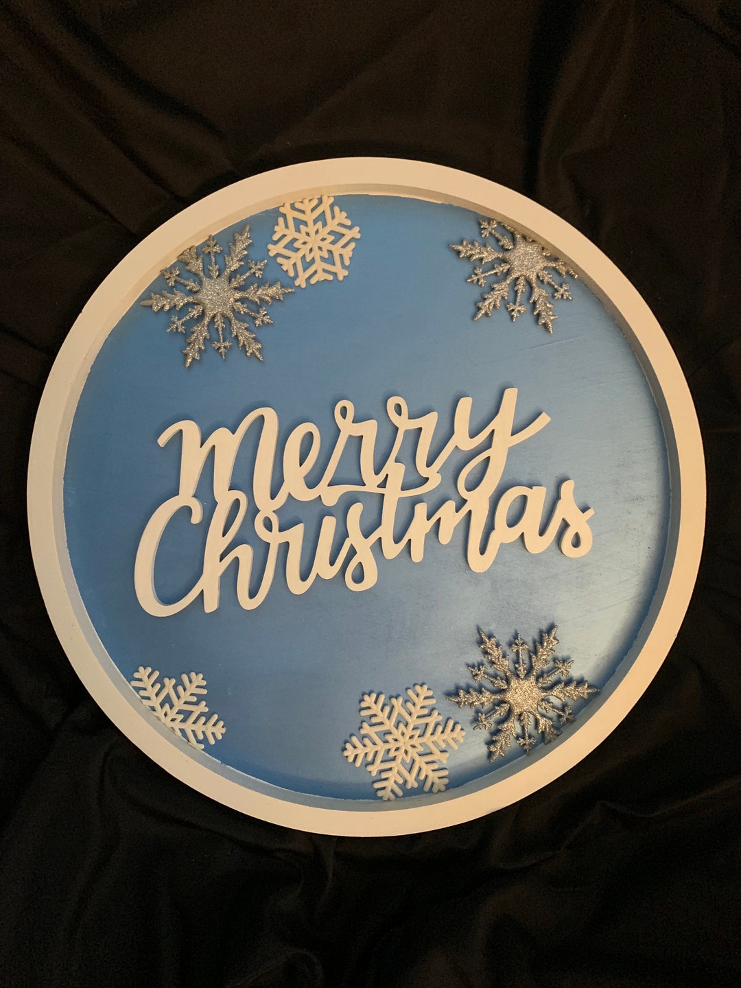 Upscale Modern Design Merry Christmas Welcome Sign/door Sign - Etsy