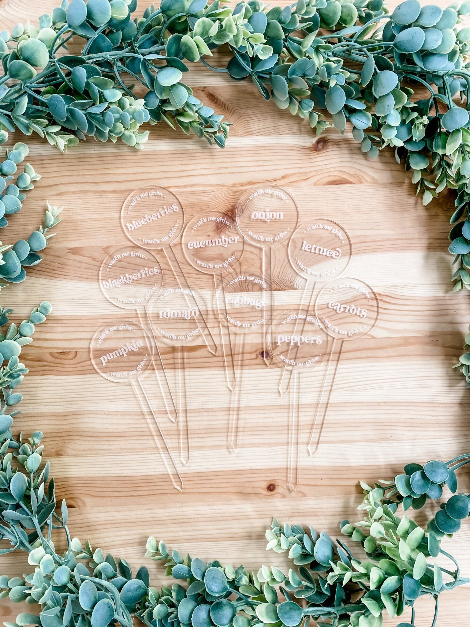 Digital SVG Laser Cut Garden Picks / Laser Cut Garden Labels / Laser ...
