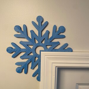 Snowflake Door Trim Corner Decoration - Etsy