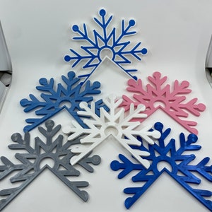 Snowflake Door Trim Corner Decoration - Etsy