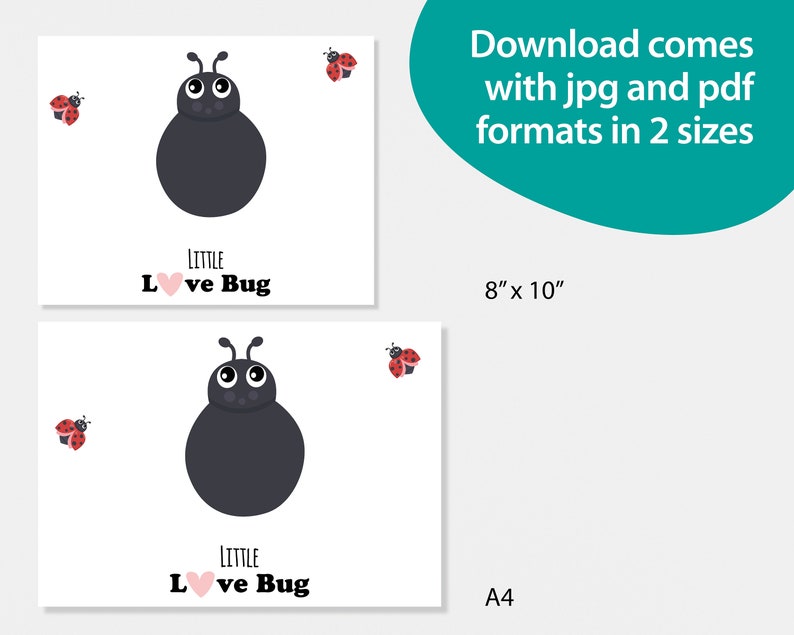 Happy Valentine's Day / Love Bug / Ladybird / Valentine Gift ...