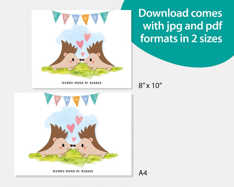 Hedgehog Handprint Art: Autumn DIY Keepsake (digital Download) - Etsy