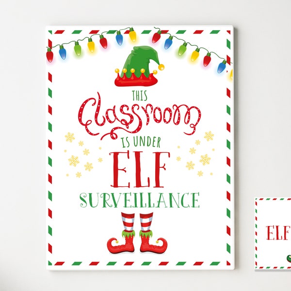 Elf Surveillance - Etsy