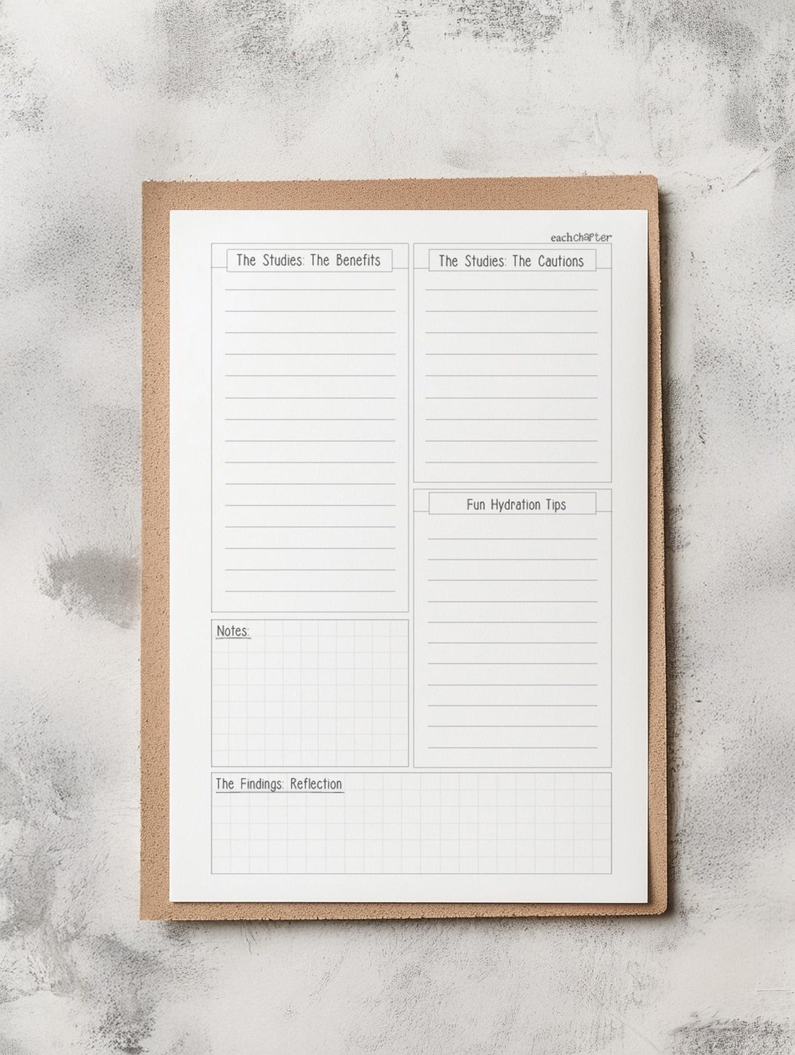 Hydration Tracker Printable | Daily Water Intake Log | Stay Hydrated ...