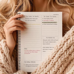 Hydration Tracker Printable | Daily Water Intake Log | Stay Hydrated ...