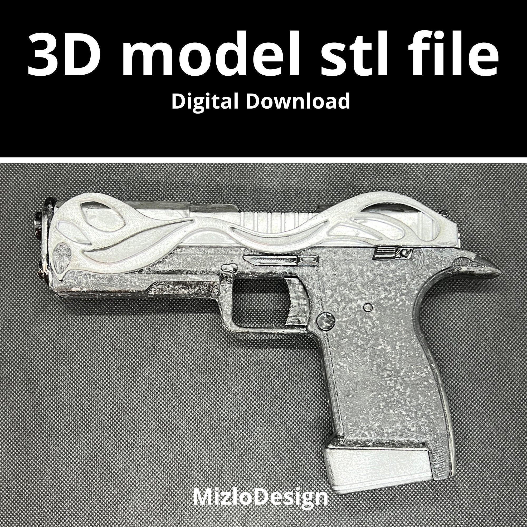 P2020 Lady Justice STL File for 3D Printing. Cosplay. Fan Art DIGITAL ...