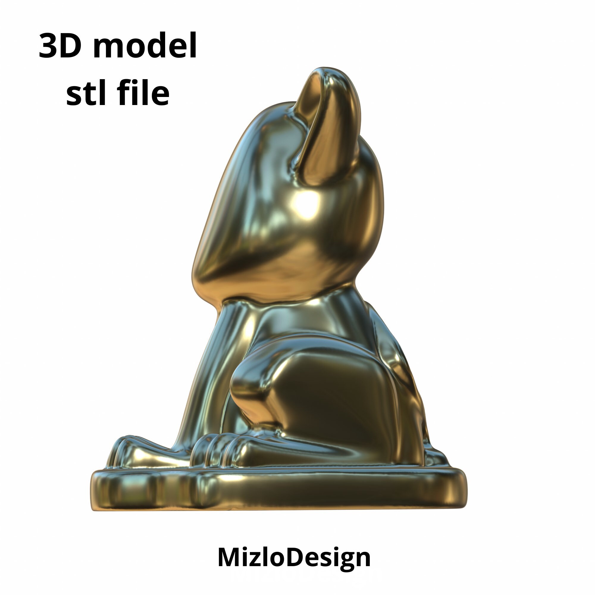 Cat 3D Model Digital Download Stl File for 3D Printing - Etsy
