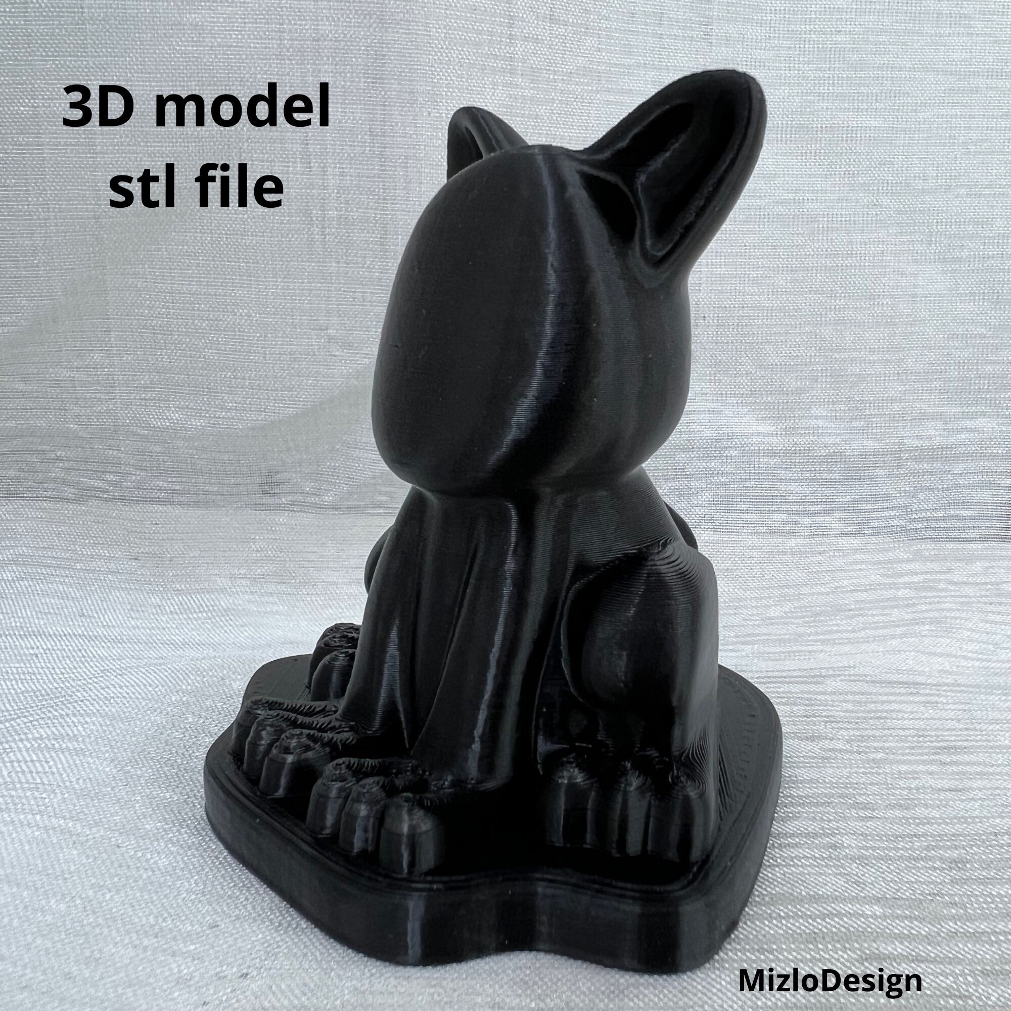 Cat 3D Model Digital Download Stl File for 3D Printing - Etsy