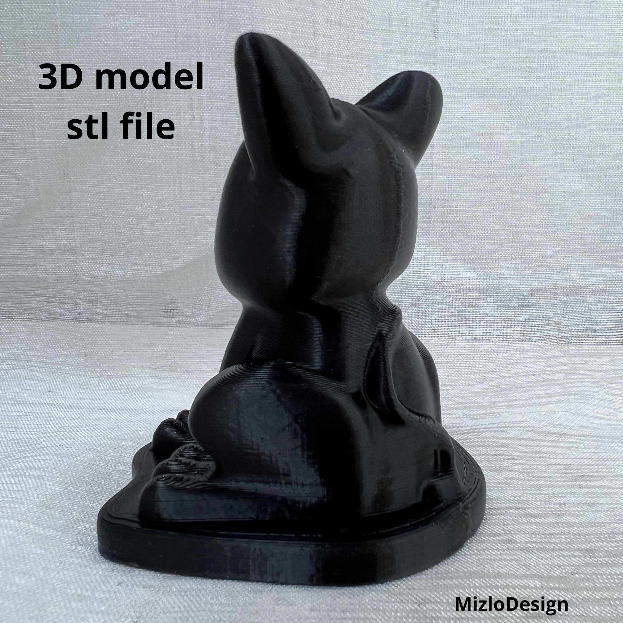 Cat 3D Model Digital Download Stl File for 3D Printing - Etsy