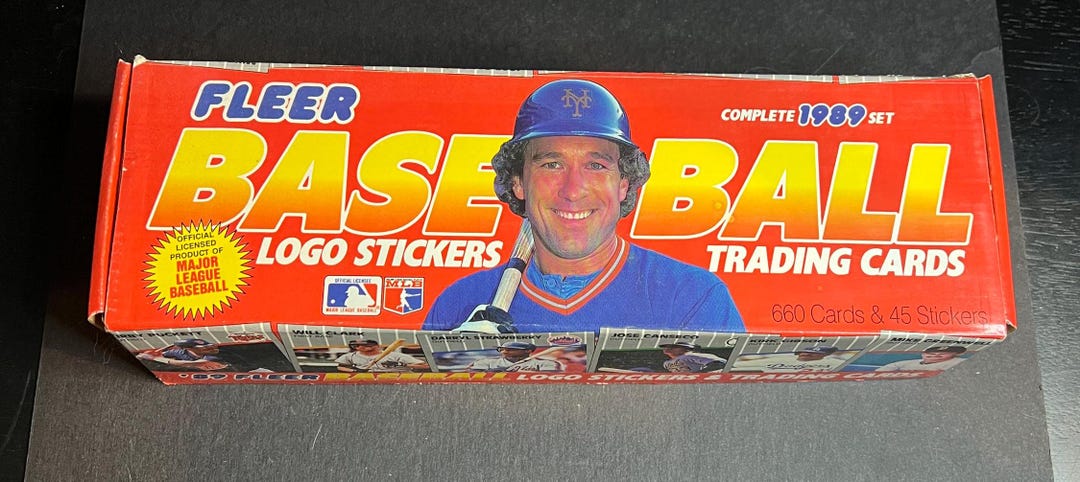 Fleer 1989 Baseball Trading Cards - Etsy