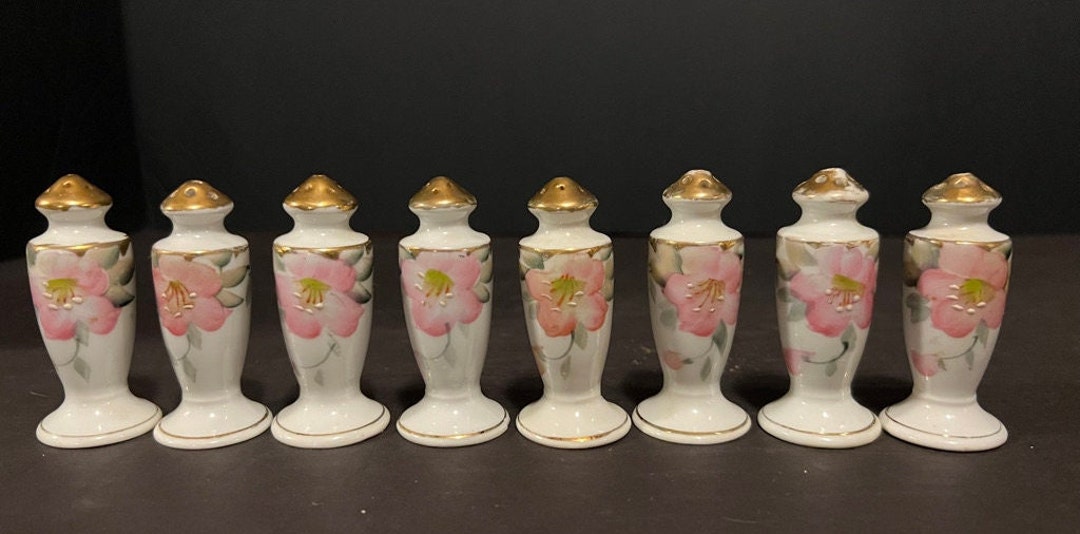 Noritake Azalea China, Made in Japan, Hand Painted Pink Azalea Salt and ...