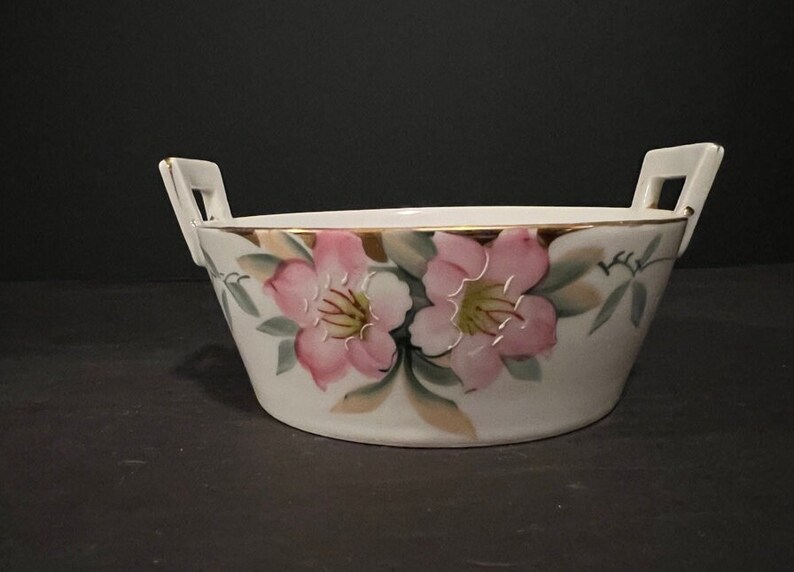 Noritake Azalea China, Made in Japan, Hand Painted Pink Azalea Butter ...