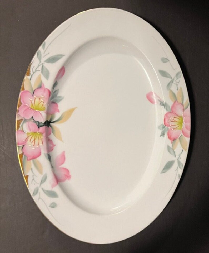 Noritake Azalea China, Made in Japan, Hand Painted Pink Azalea 11 ...