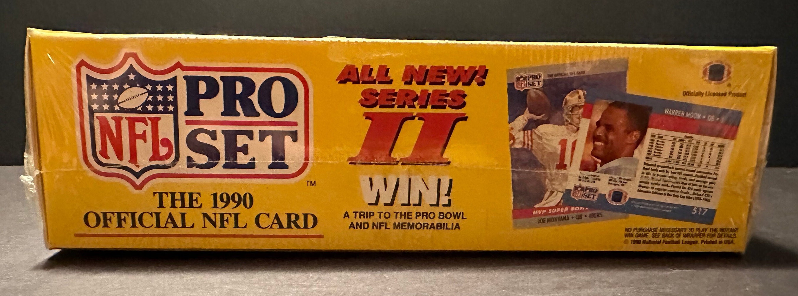 The 1990 Official NFL Card Series II Factory Sealed NFL Pro Set - Etsy