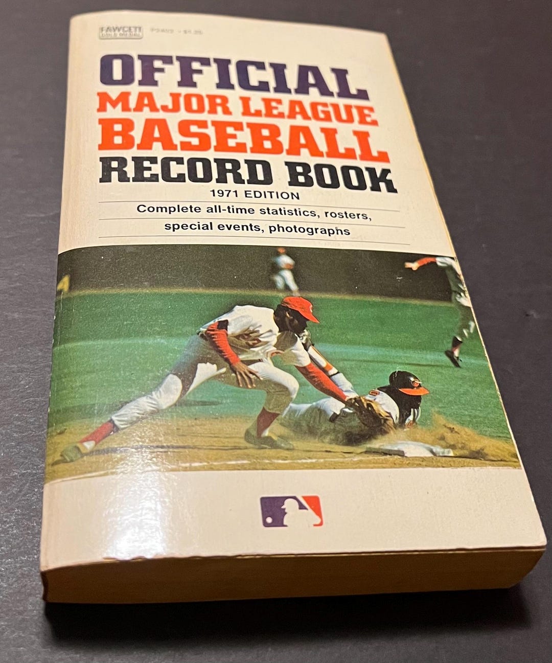 Official Major League Baseball Record Book - 1971 Edition Paperback - Etsy