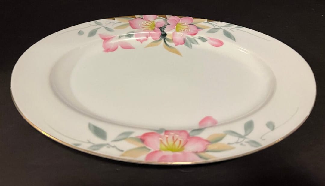 Noritake Azalea China, Made in Japan, Hand Painted Pink Azalea 11 ...