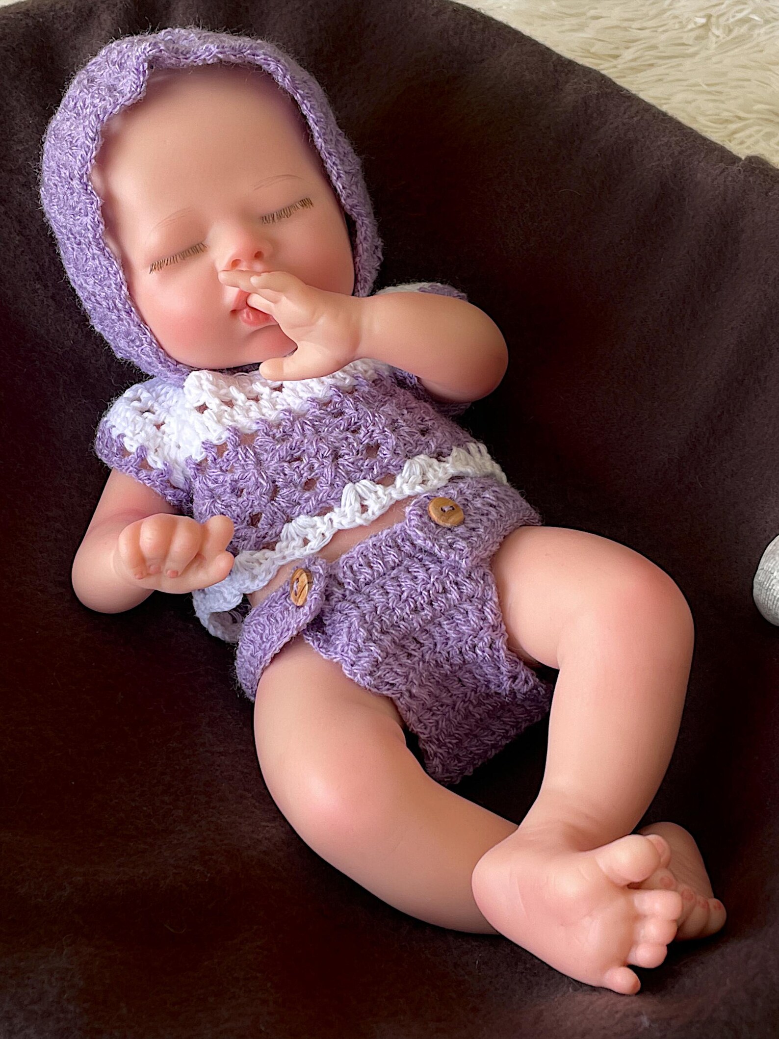 Full Body Silicone Reborn Girl Doll Nora, Mini Preemie Baby 1.4kg, 13.4 ...