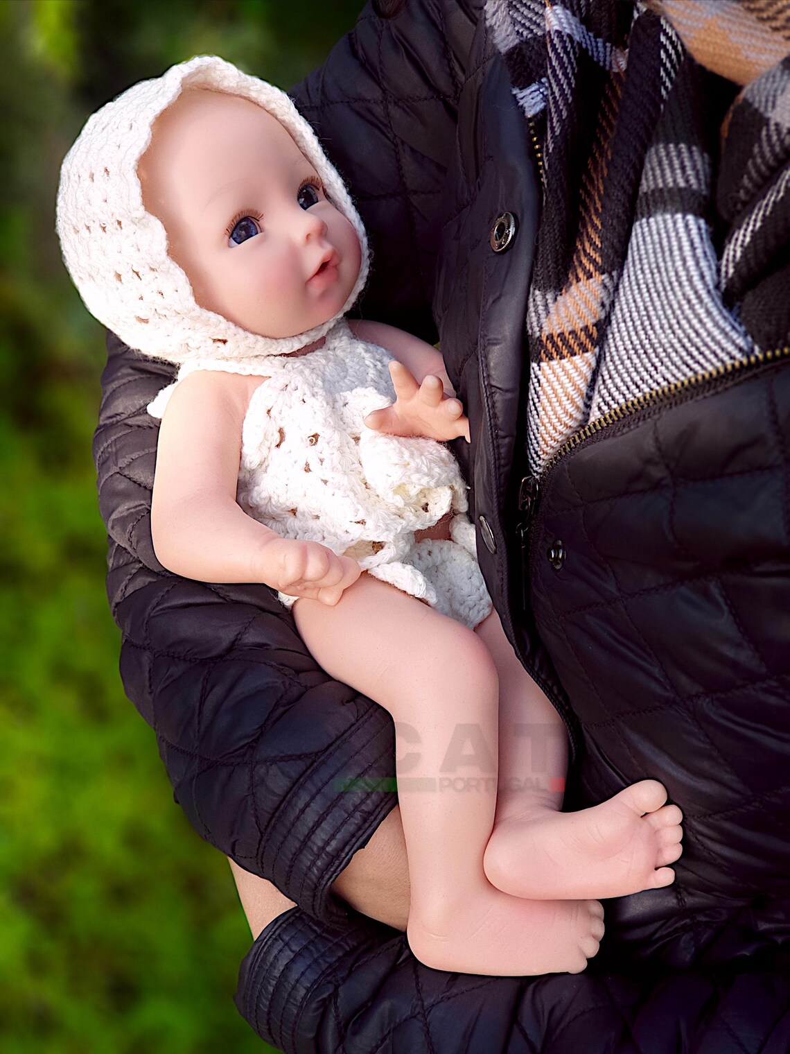 Reborn Baby Girl Full Body Silicone Catarina, 34cm, Realistic Lifelike ...