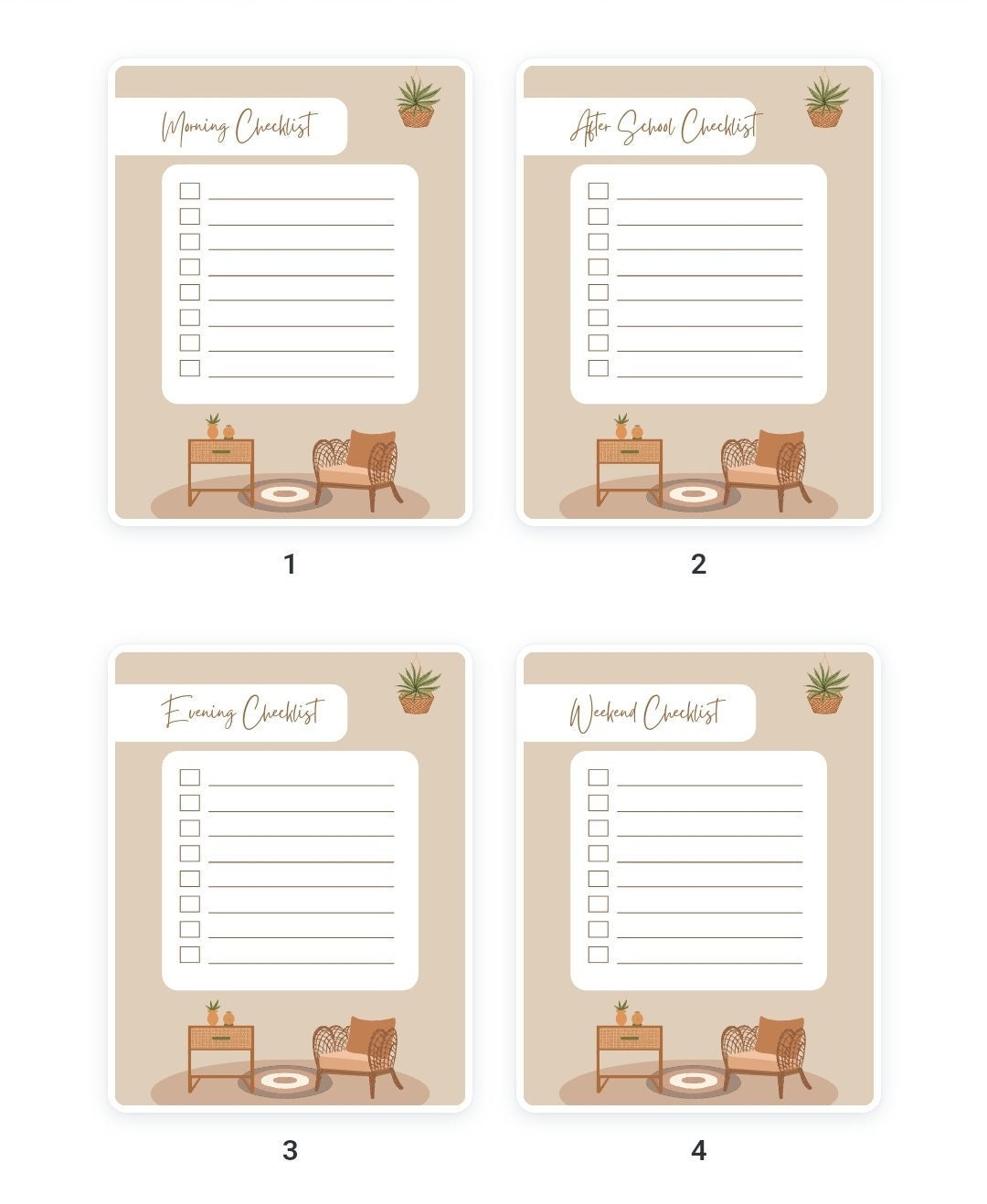 Minimalist to Do List Printable | to Do List Digital | iPad to Do List ...