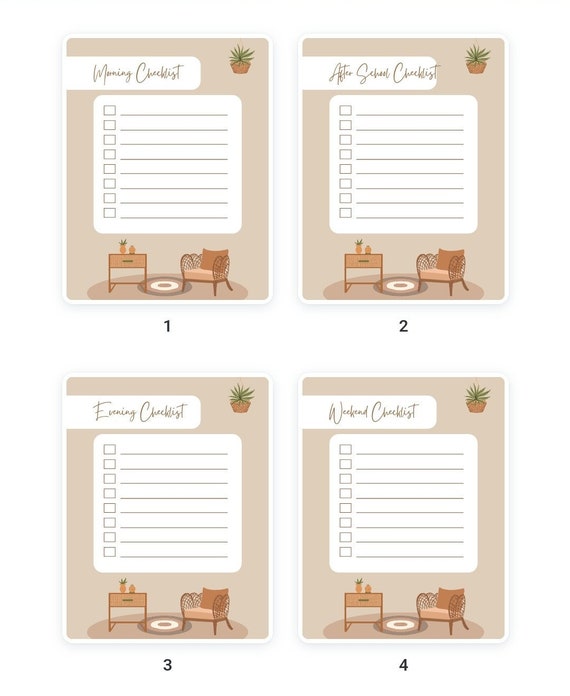 Minimalist to Do List Printable to Do List Digital Ipad to - Etsy