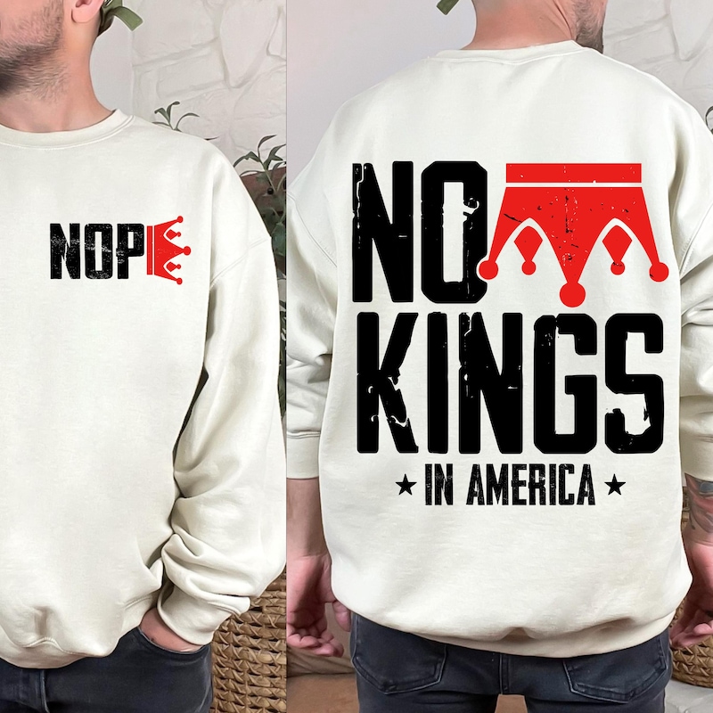 No Kings Pin - Etsy