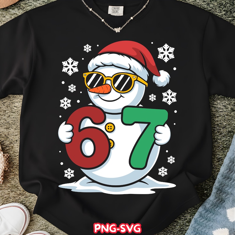 Cool Snowman Clipart - Etsy