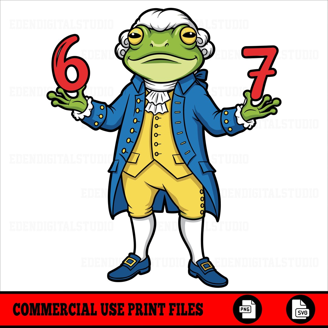 Colonial Frog Clipart PNG SVG | Funny Historical Amphibian Costume ...