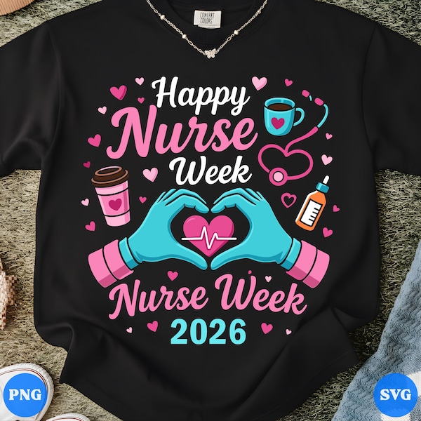 Nurse Week 2026 Svg - Etsy