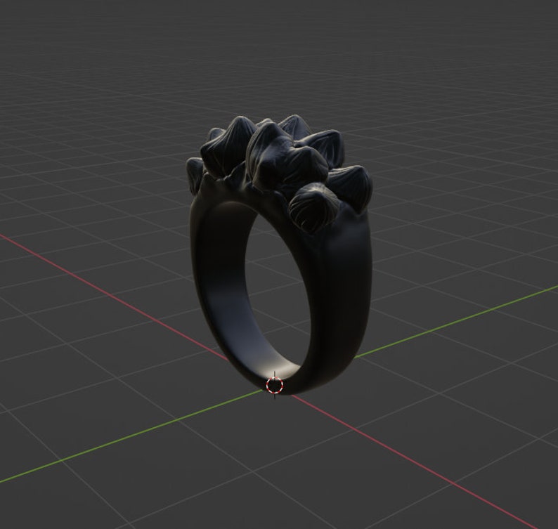 3D Printing Ring Jewelry for STL File for 3D Jewelry Design Model ...