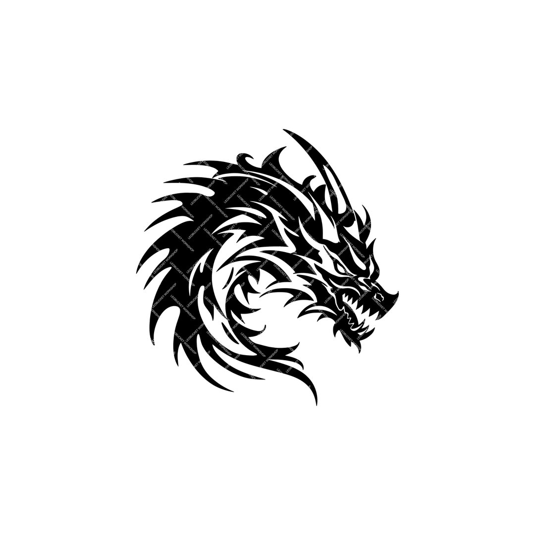Dragon SVG Vector Image Design for DIY Crafting, Cricut, Cut Machine ...