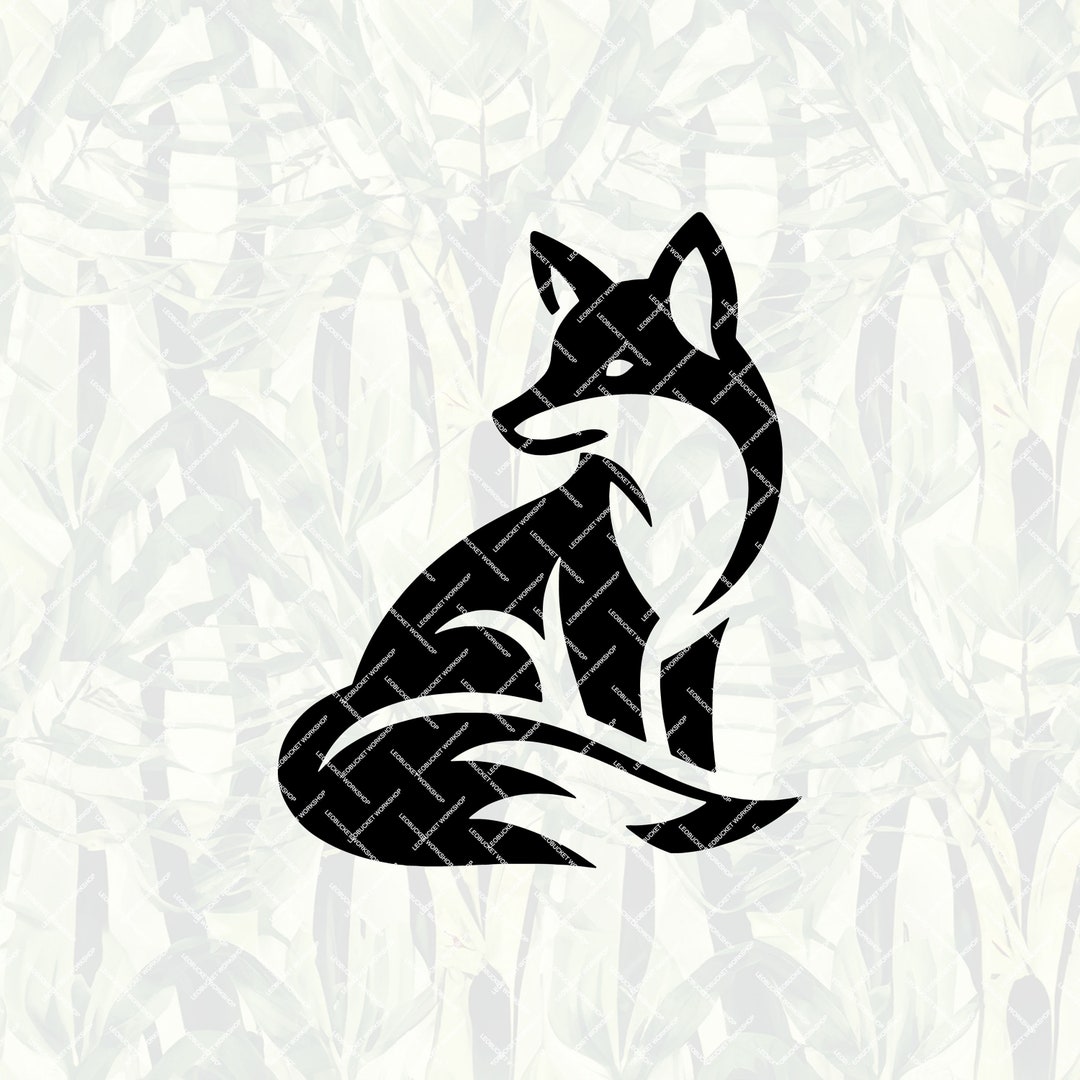 Cute Fox SVG & PNG for Cricut - Digital Download Cut File for DIY Car ...