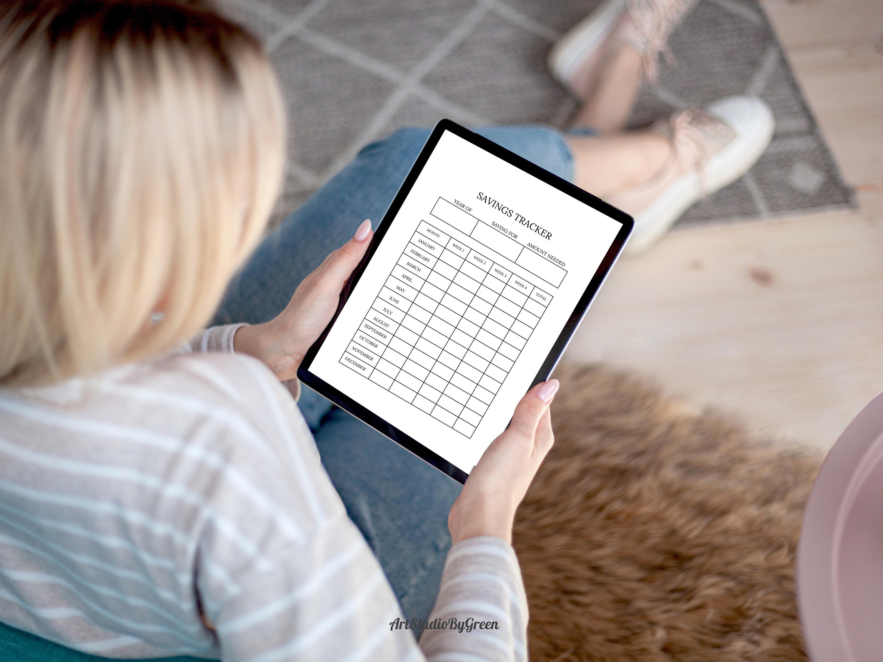 Savings Log Printable Savings Tracker Savings Goal Savings Sheet PDF A4 ...