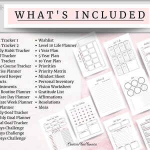Life Planner Bundle, Life Planner, Printable, Digital PDF, All in One ...