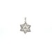 Vintage Diamond Snowflake Pendant in 10k White Gold - Etsy