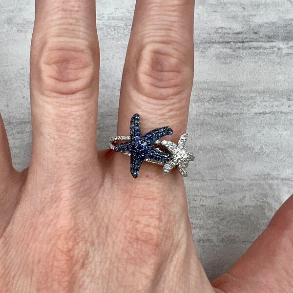 Starfish Ring - Etsy