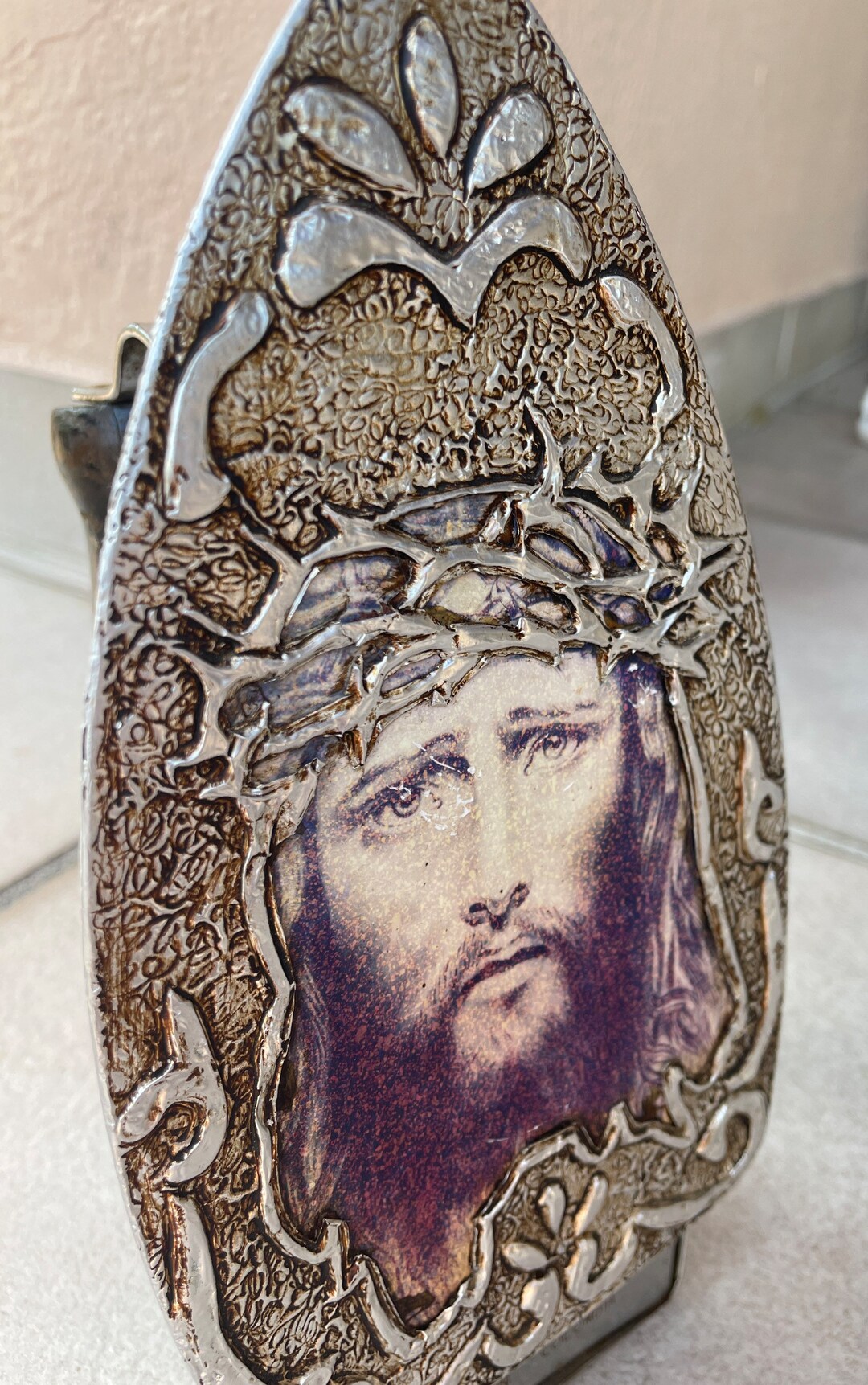 Unhinged Antique Iron jesus - Etsy