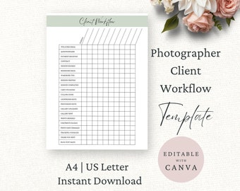 Photographer Client Workflow, Photography Business, Client Management ...