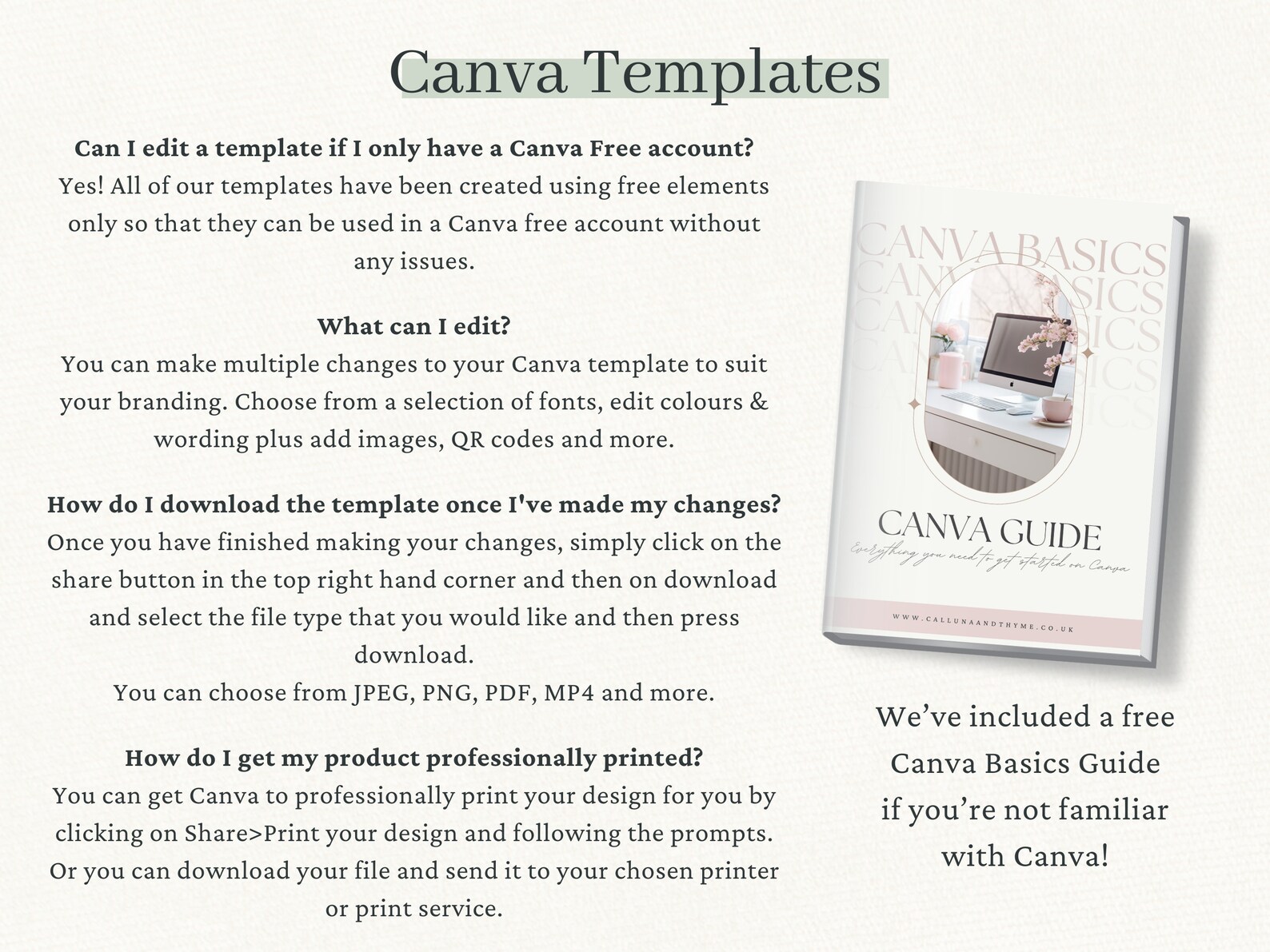 Wedding Photography Pricing Guide, Canva Template, Wedding Photographer ...