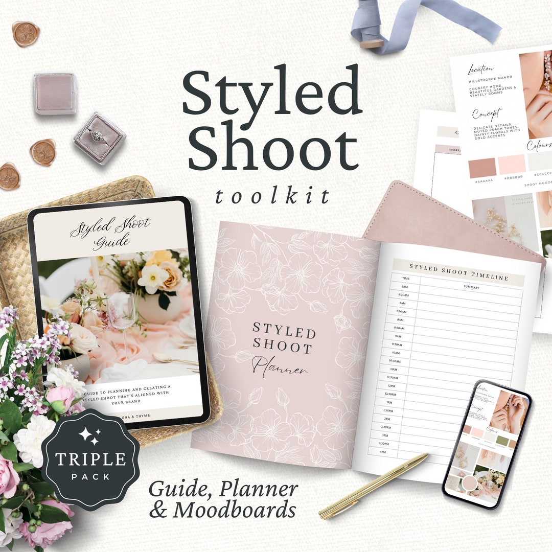 Wedding Styled Shoot Guide & Planner, How to Plan a Styled Shoot for ...