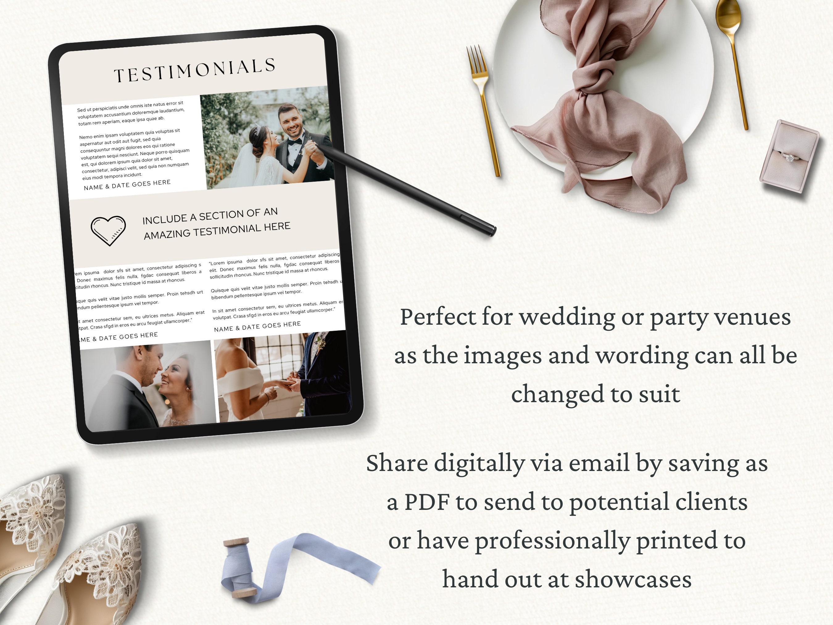 Event Venue Rental Guide Canva Template, Wedding Venue Welcome Guide ...