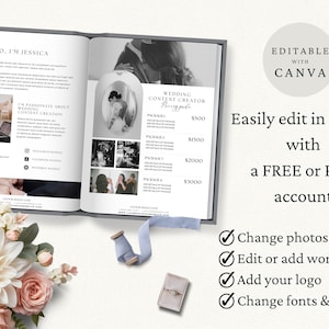 Wedding Content Creator Pricing Guide Template, Wedding Client Price ...