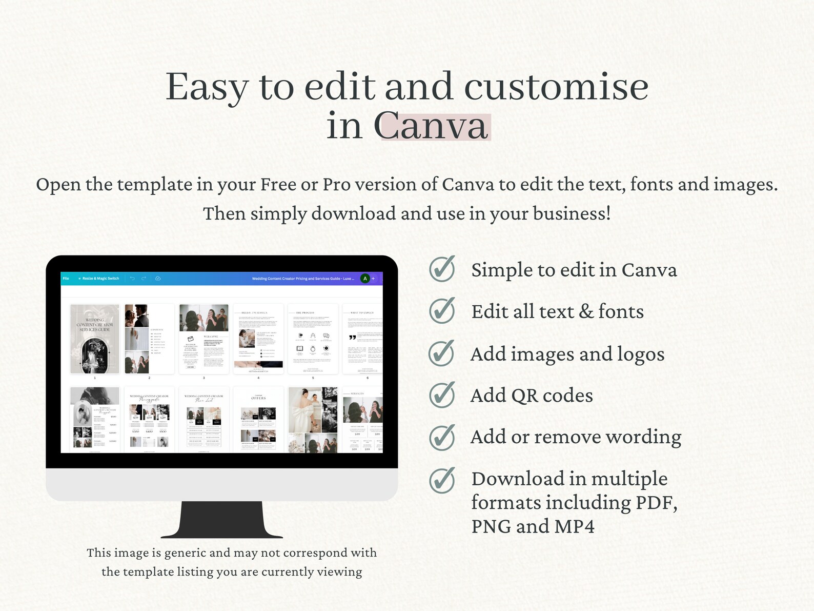 Event Venue Rental Flyer Canva Template, Wedding Venue Hire Advert ...