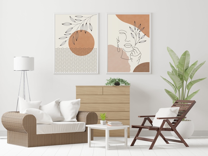 Set of 8 Giorgio Morandi Earth Tone Abstract Exhibition Print | Matisse ...