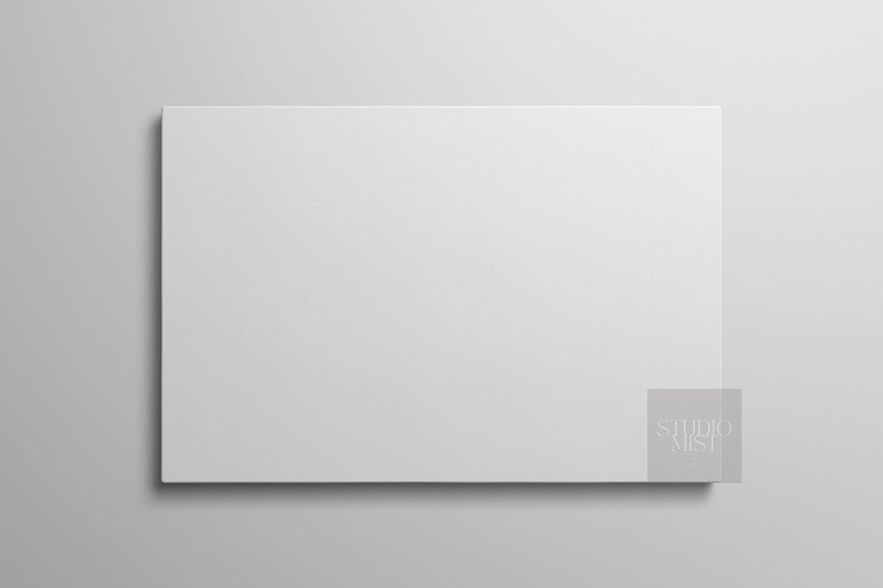 3x2 Horizontal Landscape White Canvas Mockup Bundle 8in1 + Free Texture ...