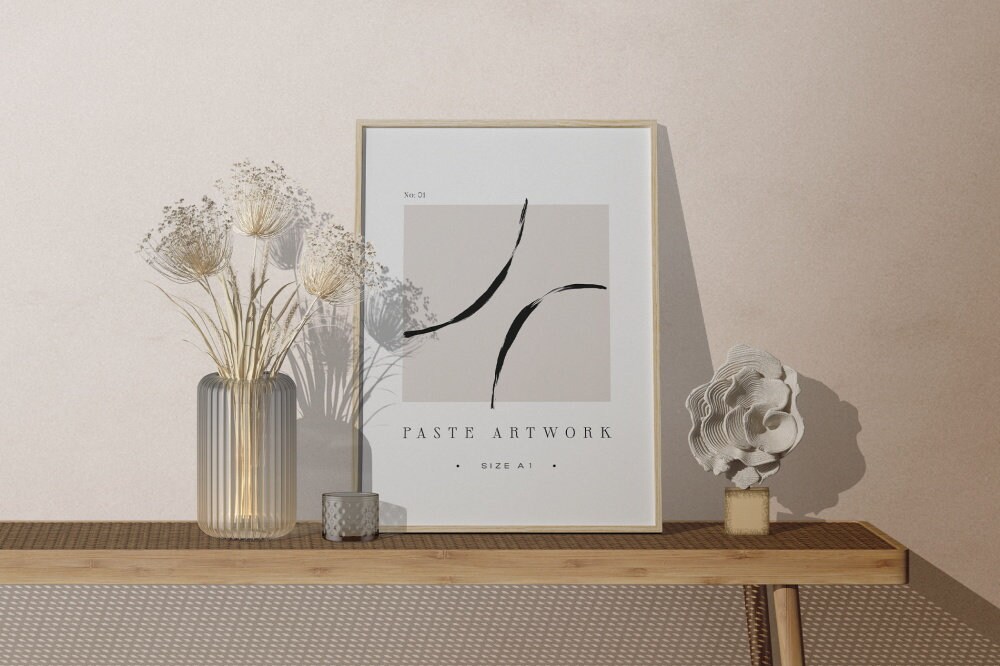 Minimalist Frame Poster Mockup Bundle Vol.3 145 PSD OBJECTS Modern ...